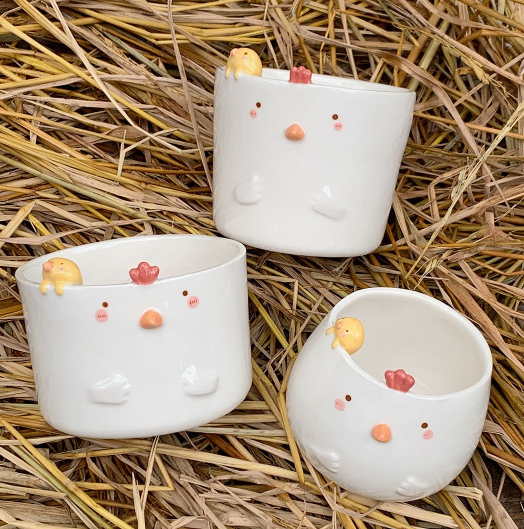 Chicky Planter Handmade Planter Apartment Plant Indoor Home - Etsy