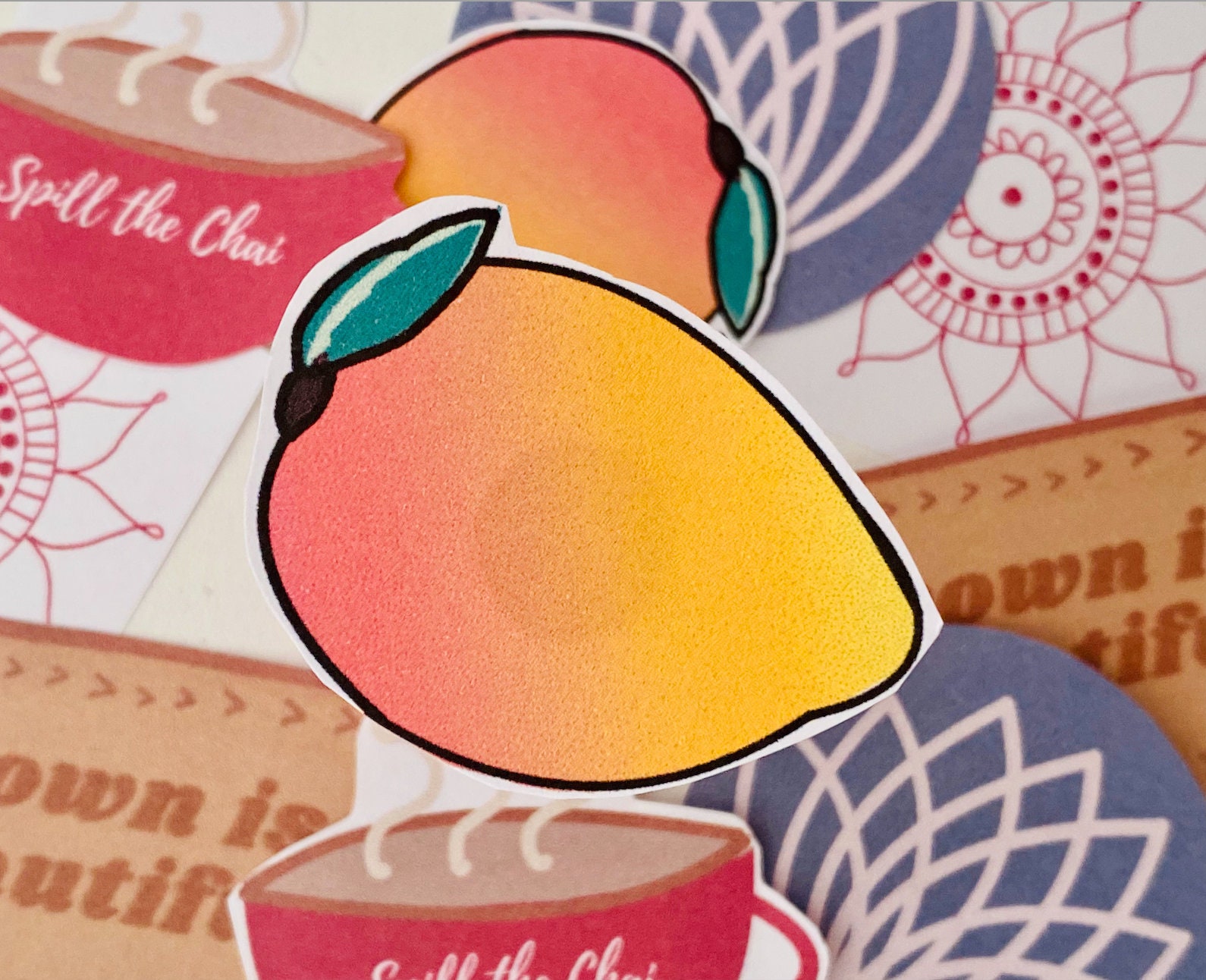 Mango Sticker - Etsy