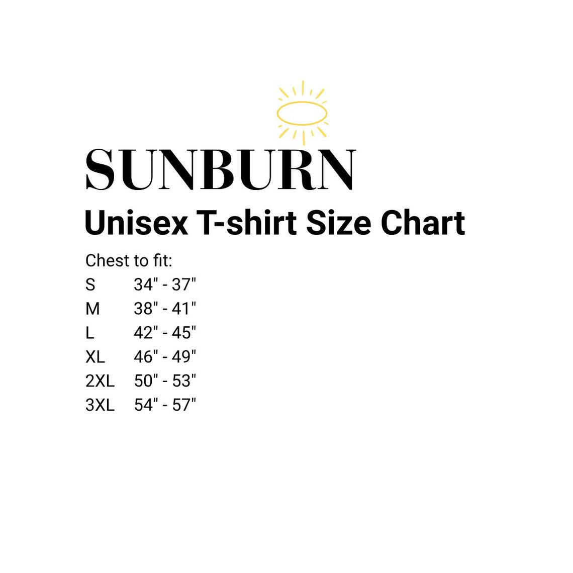 SUNBURN Logo Soft Cotton T-shirt. Made With Love Under the Sun. - Etsy