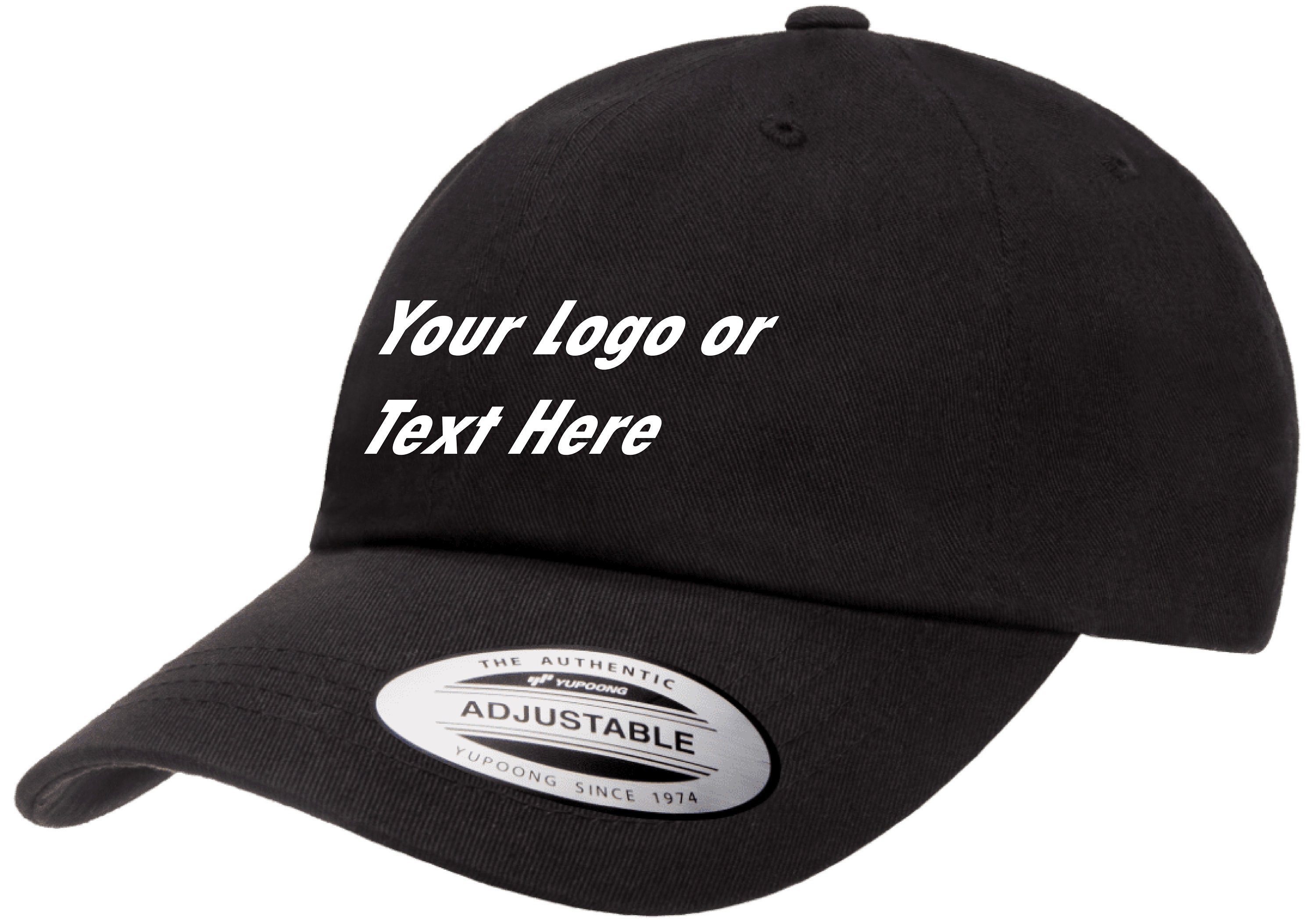 Individuell gesticktes Logo oder Text YP Classics Dad Cap - Etsy.de