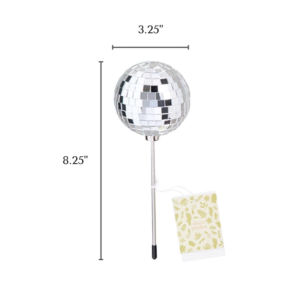 Disco Trio - Set of X3 - 3" Disco Ball Decorative Plant Stakes - Etsy