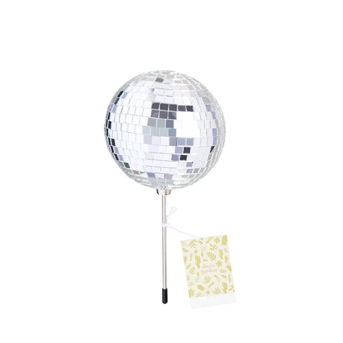 Disco Fam - Set of X3 Disco Ball Decorative Plant Stakes - Etsy