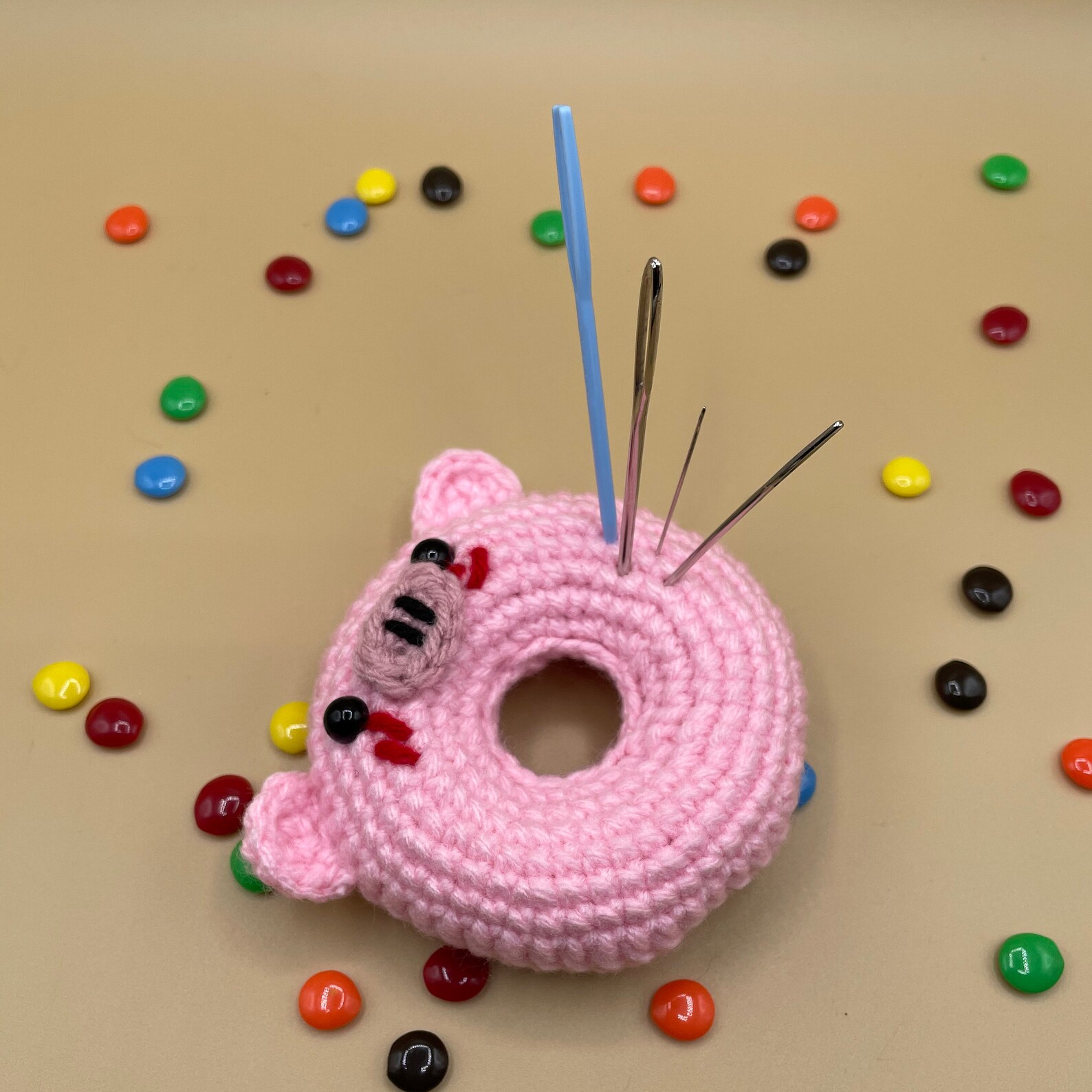 Crochet Donut Animal Plush Dolls | Handmade Crochet Donut | Donut ...