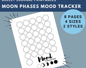 Moon Mood Tracker - Etsy