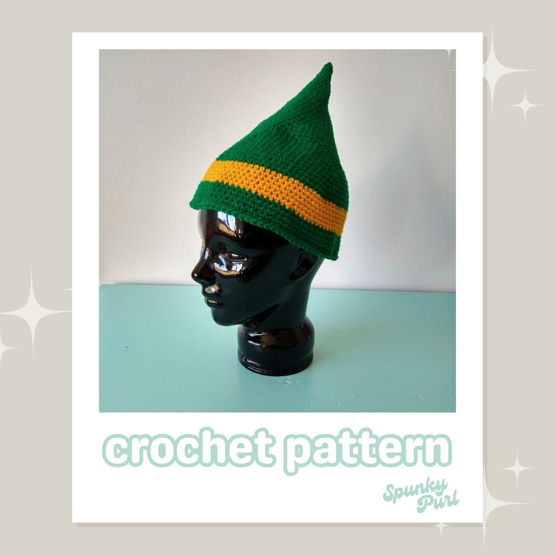Buddy the Elf Hat - Crochet Pattern - Christmas - Xmas - Will Ferrell ...