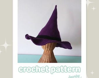 Crochet Witch Hat (MADE TO ORDER) - Etsy
