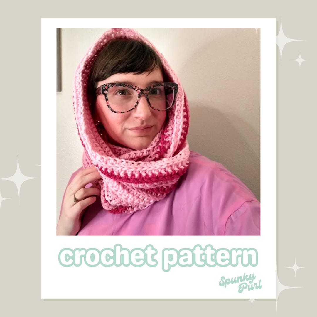 Wednesday Scarf Pattern Bundle - Crochet - Snood - Infinity Scood ...