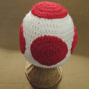 Toad Hat Pattern Crochet Pattern Mario Kart Super Mario - Etsy
