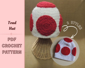 Super Mario Crochet Hat - Etsy