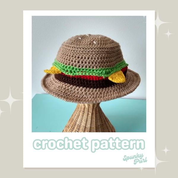 Crochet Cheeseburger - Etsy
