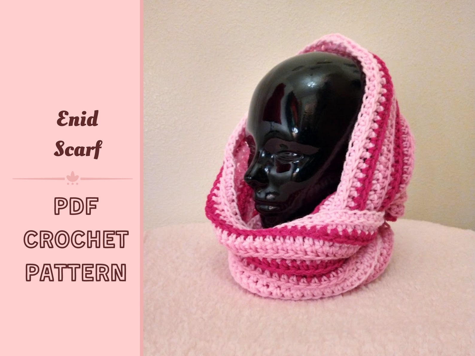 Enid Scarf Pattern Snood Infinity Scood Hood Enid - Etsy