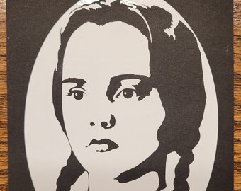 FREE SHIPPING Wednesday Addams, Addams Family, Vinyl Decal for Window ...