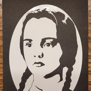 Wednesday Addams Vinyl Decal - Etsy