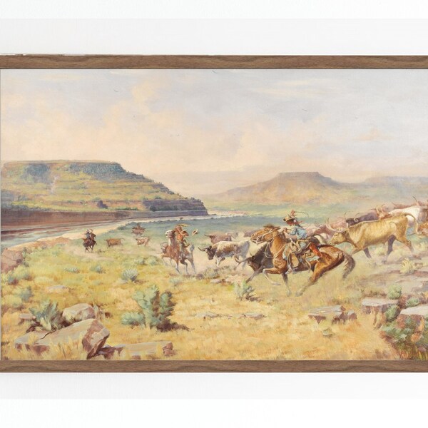 Western River Art - Etsy