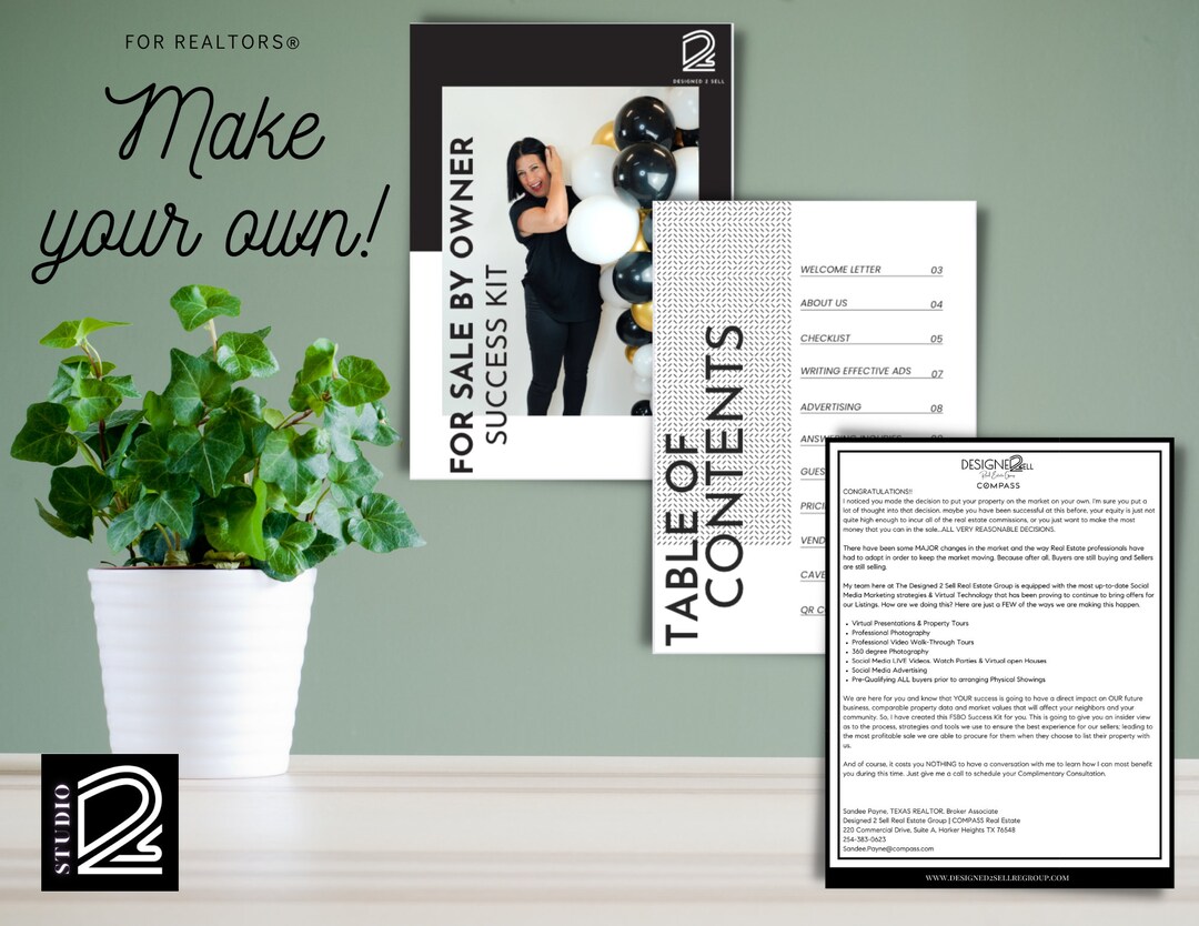 FSBO Success Kit - Etsy