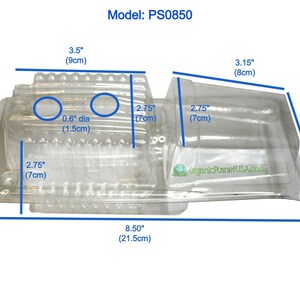 Plant Shipper Shipping Clamshell Packaging 8.5 Inch for Clone Live ...