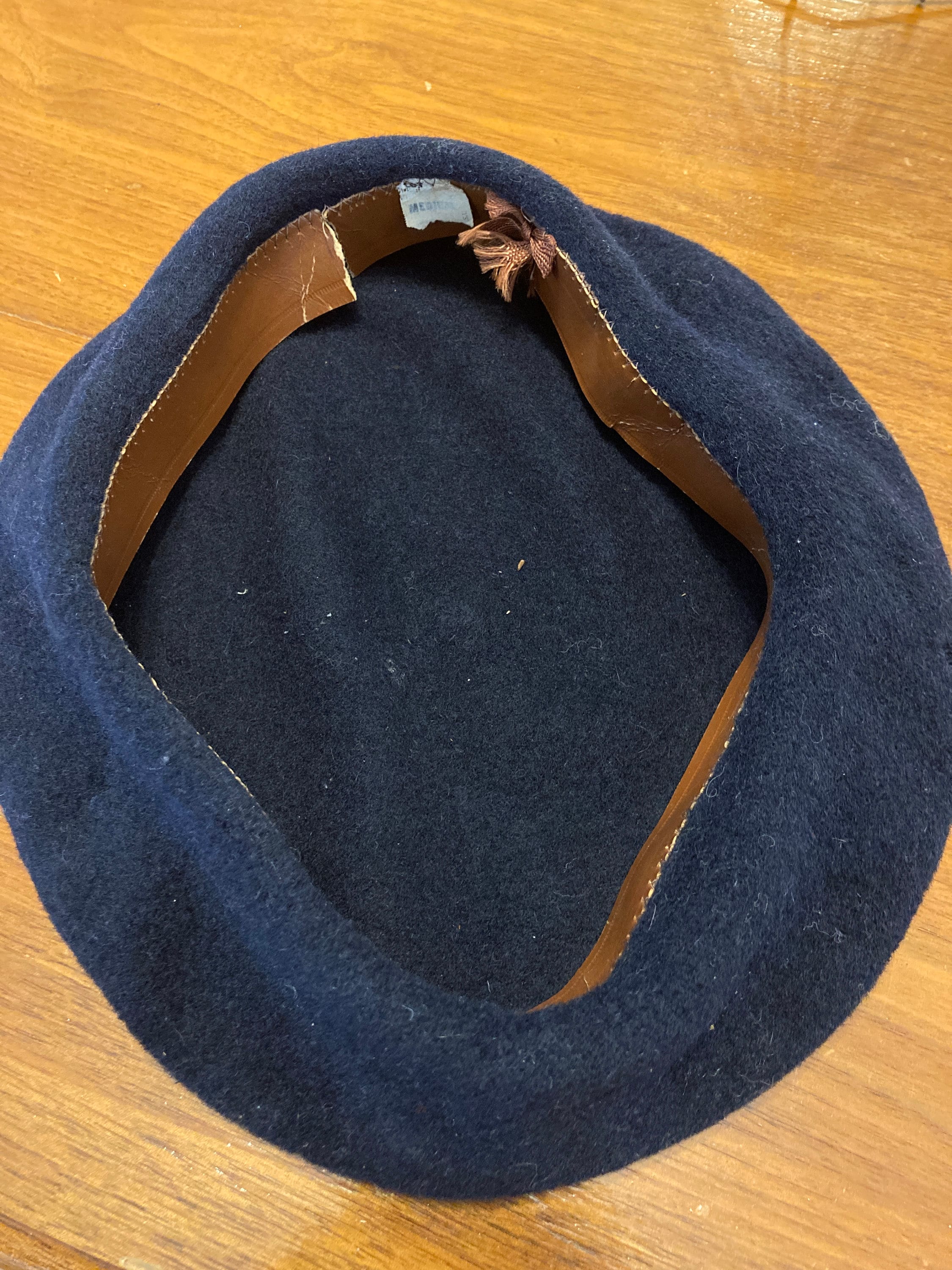 Vintage Blue Beret - Etsy