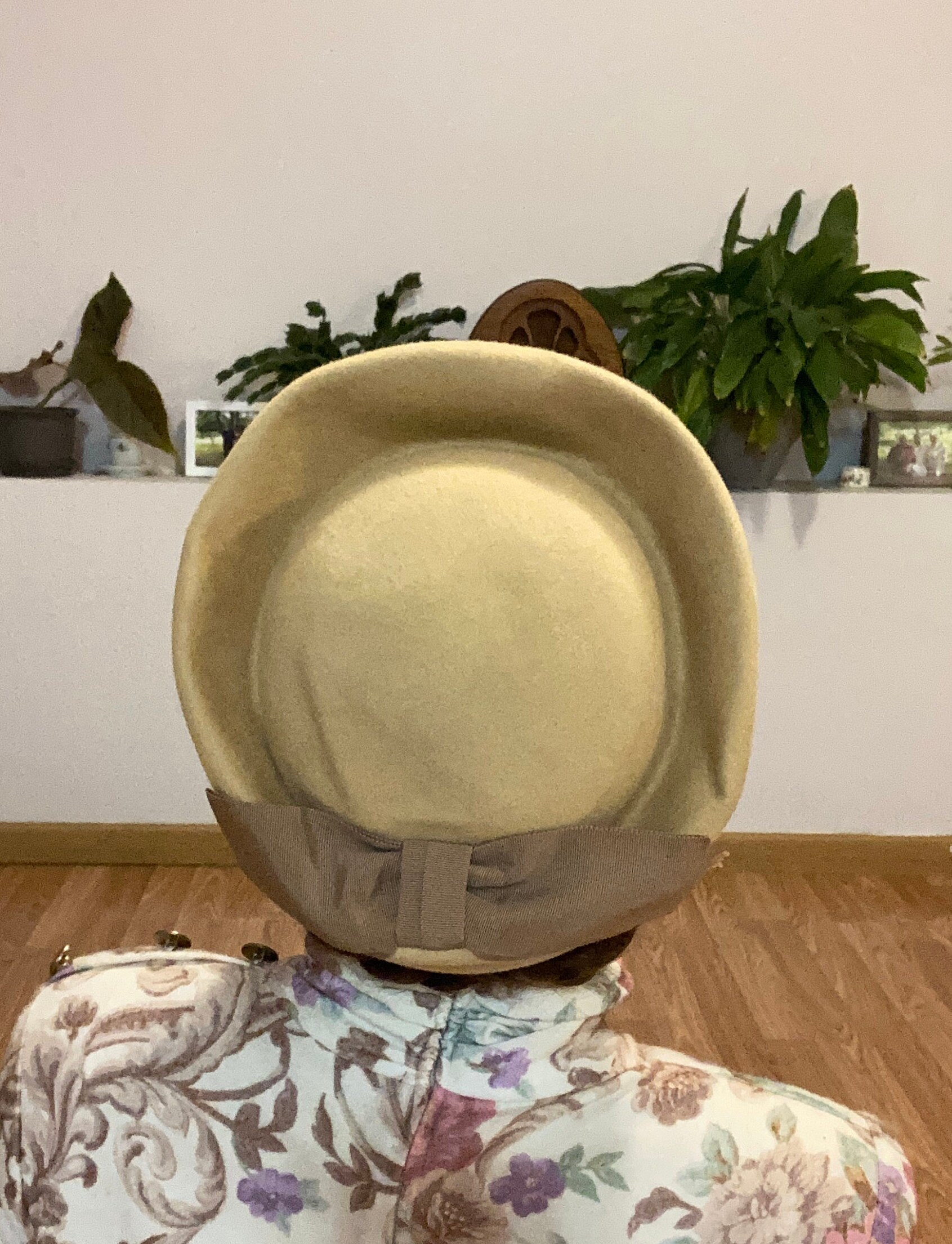 Charming 1960's Felt Hat - Etsy