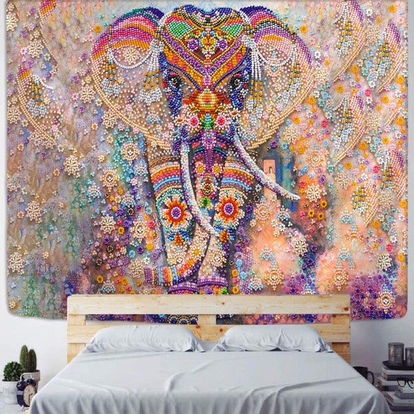 Elephant Tapestry - Etsy