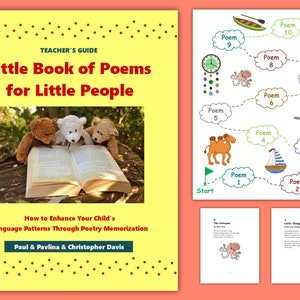 Little Book of Poems for Little People Book 1 - Poetry Memorization ...