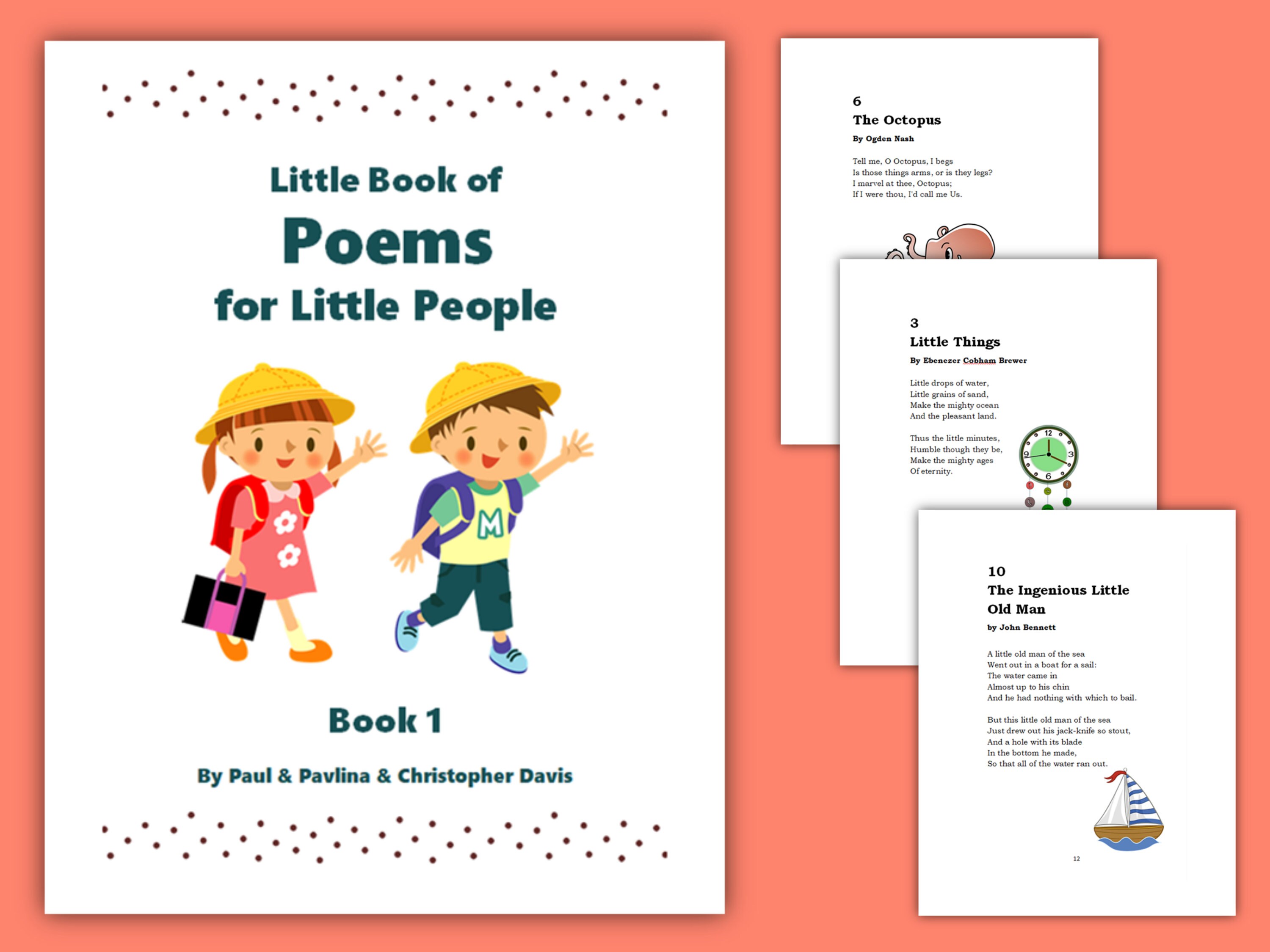 Little Book of Poems for Little People Book 1 - Poetry Memorization ...