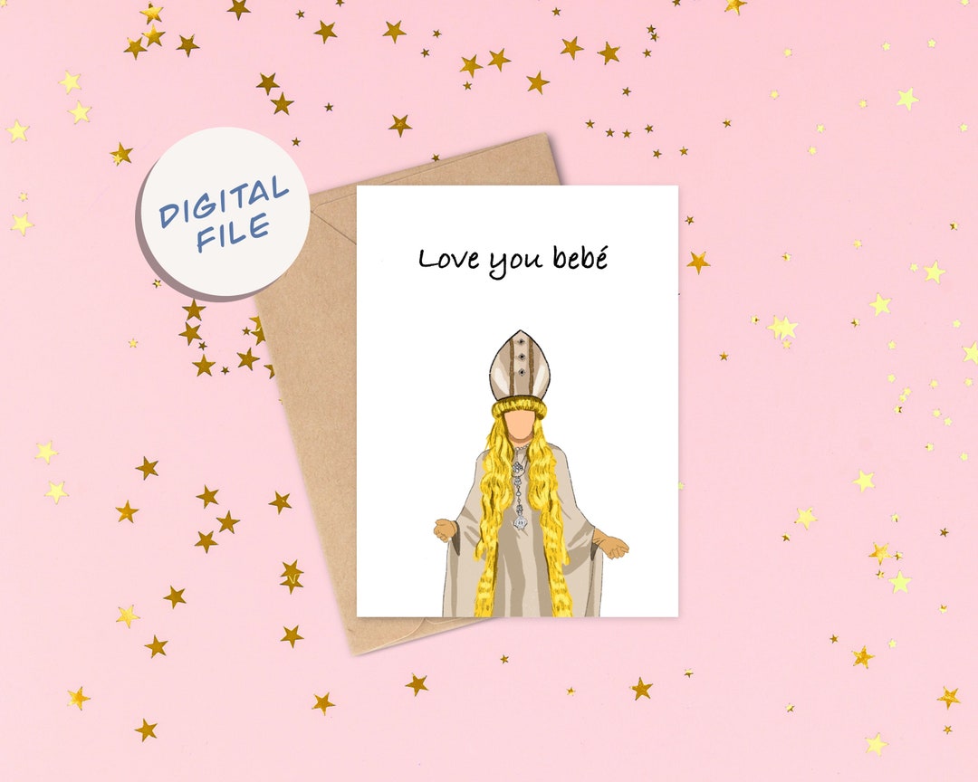 Digital MOIRA ROSE Birthday Card - Etsy