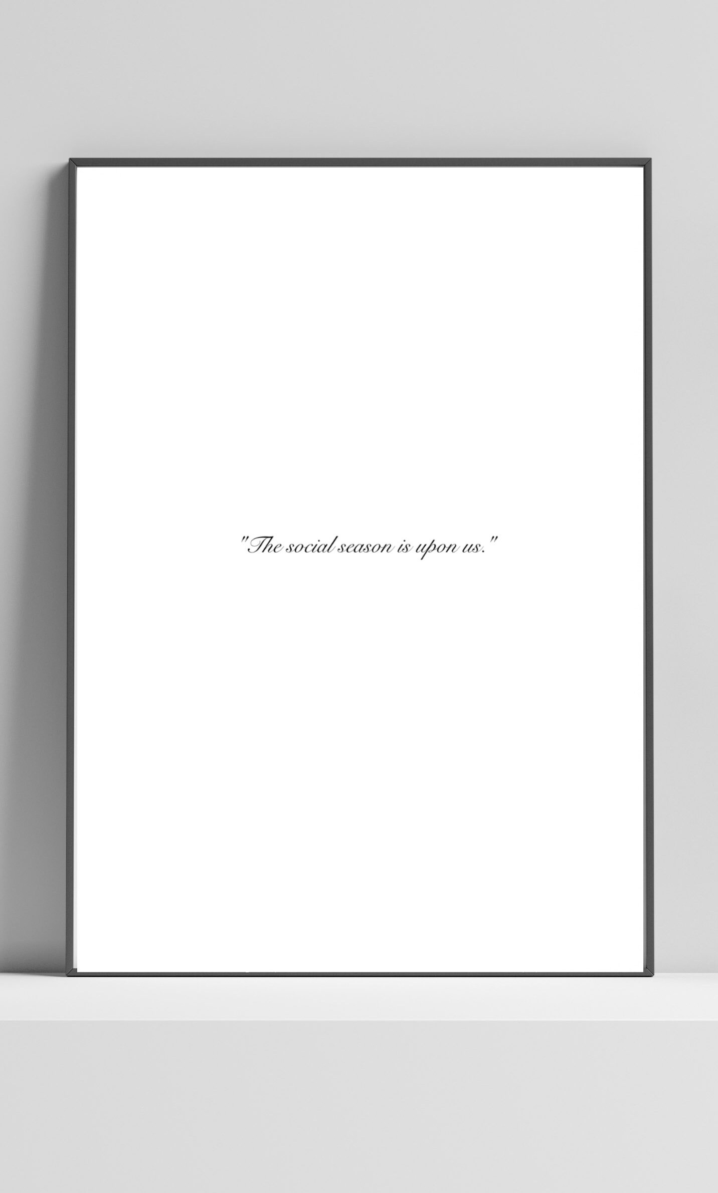 Bridgerton Printable Wall Art- DIGITAL DOWNLOAD - Etsy