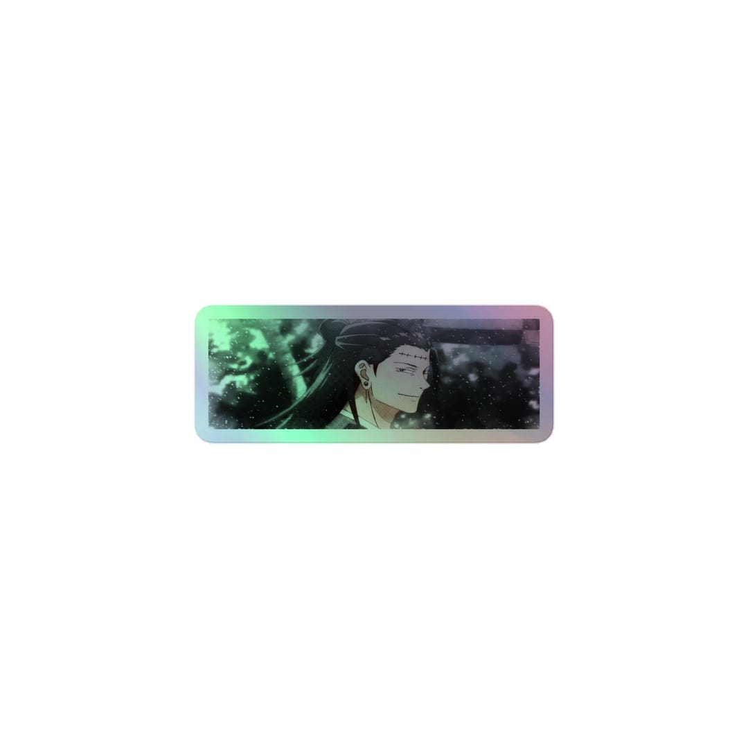 Suguru Geto Holographic Sticker - Etsy