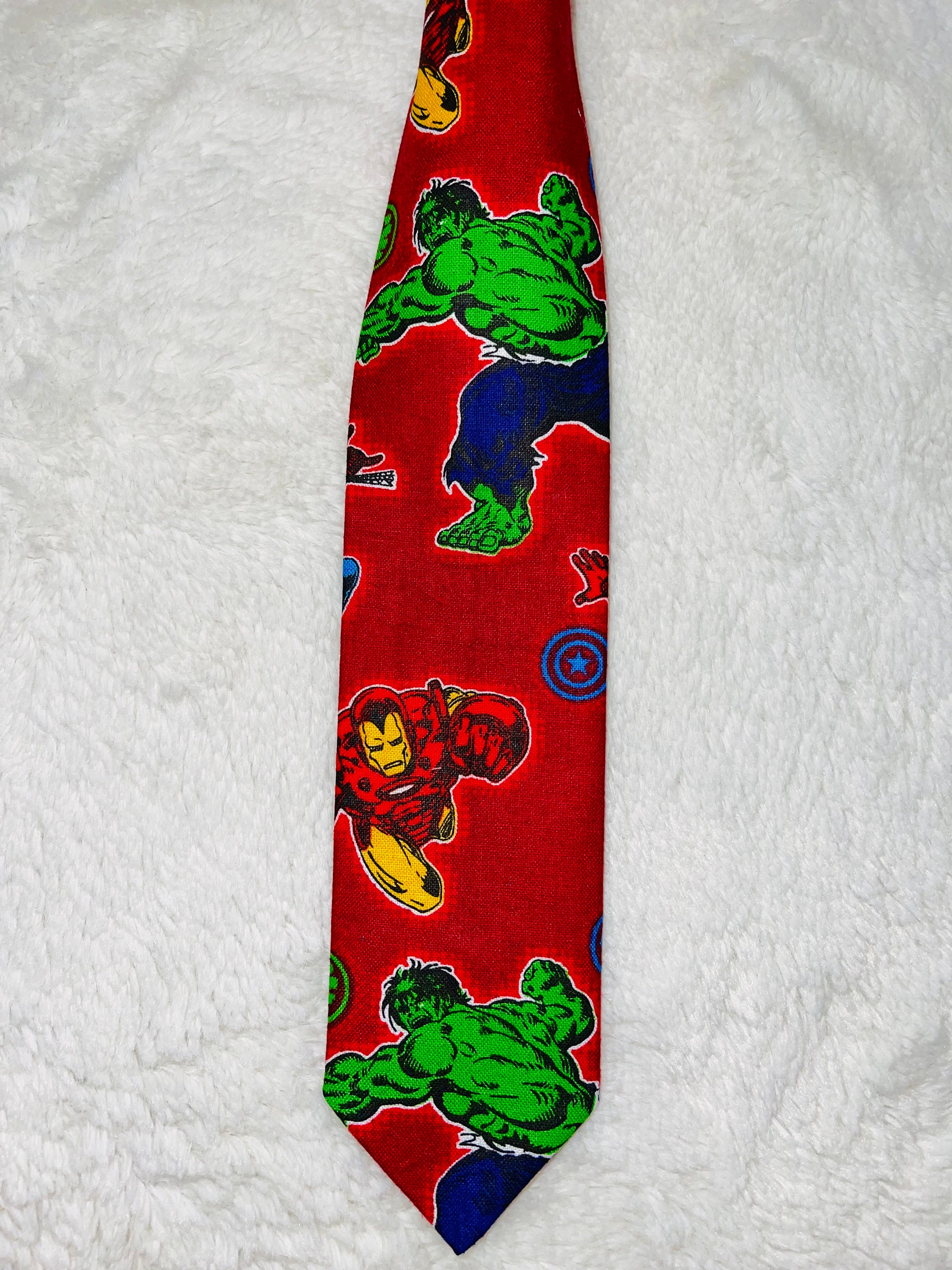 Marvel Kids Tie - Etsy
