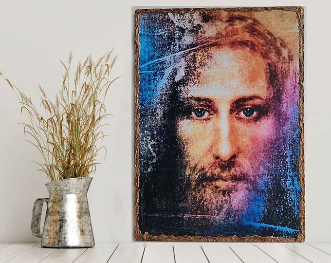 Jesus Christ Portrait, Jesus Christ Face From Shroud of Turin ...