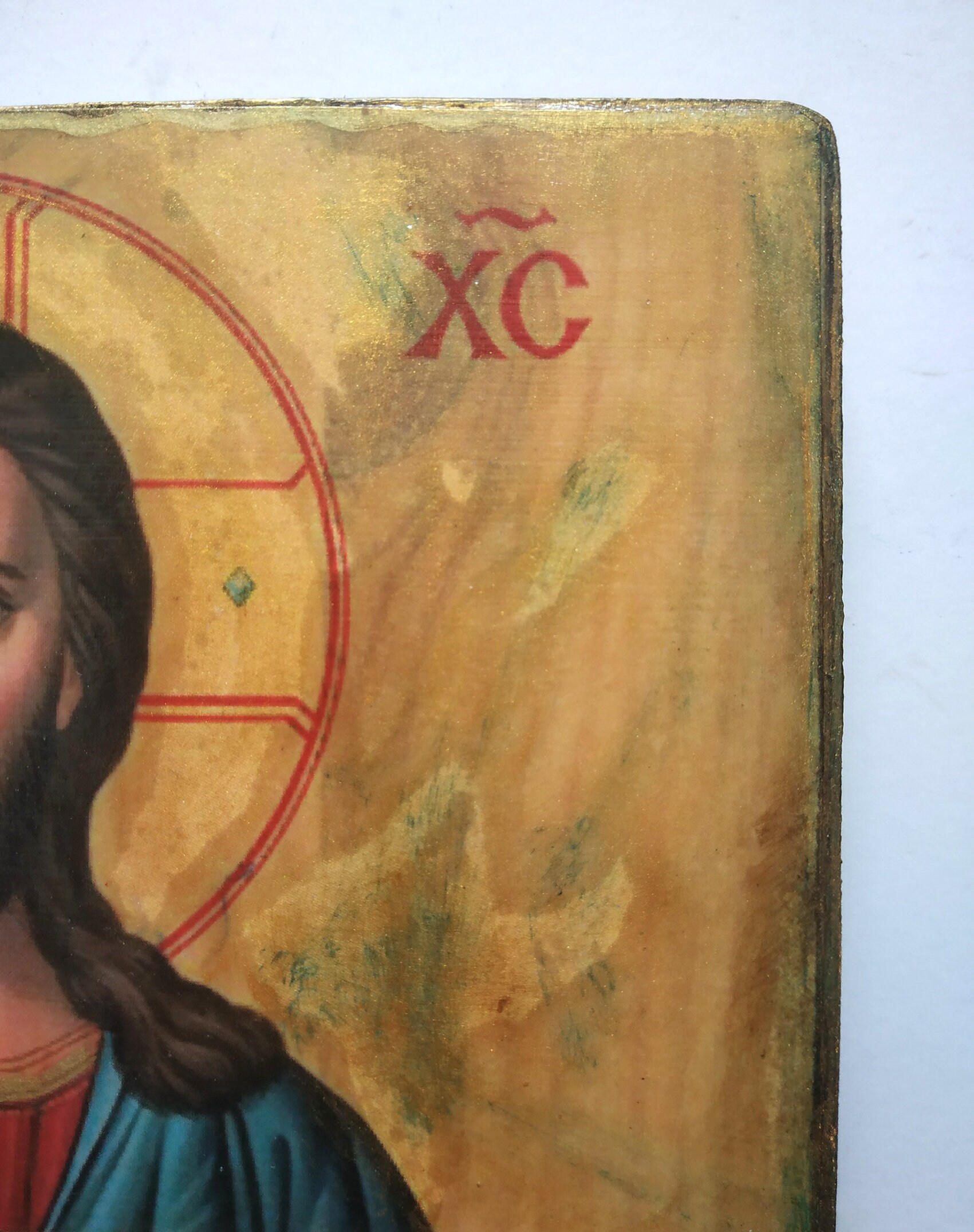 Jesus Christ Icon Jesus Christ Blessed Handmade Greek Icon - Etsy