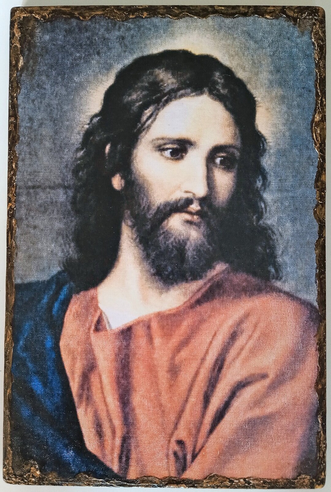 Jesus Christ Portrait Jesus Face on Handcrafted Wood Art - Etsy