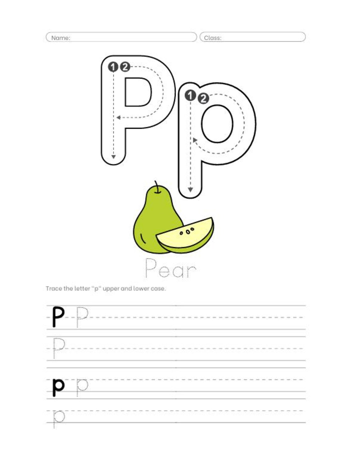 ABC Tracing Worksheet Printables for School Aged Children | Classroom ...