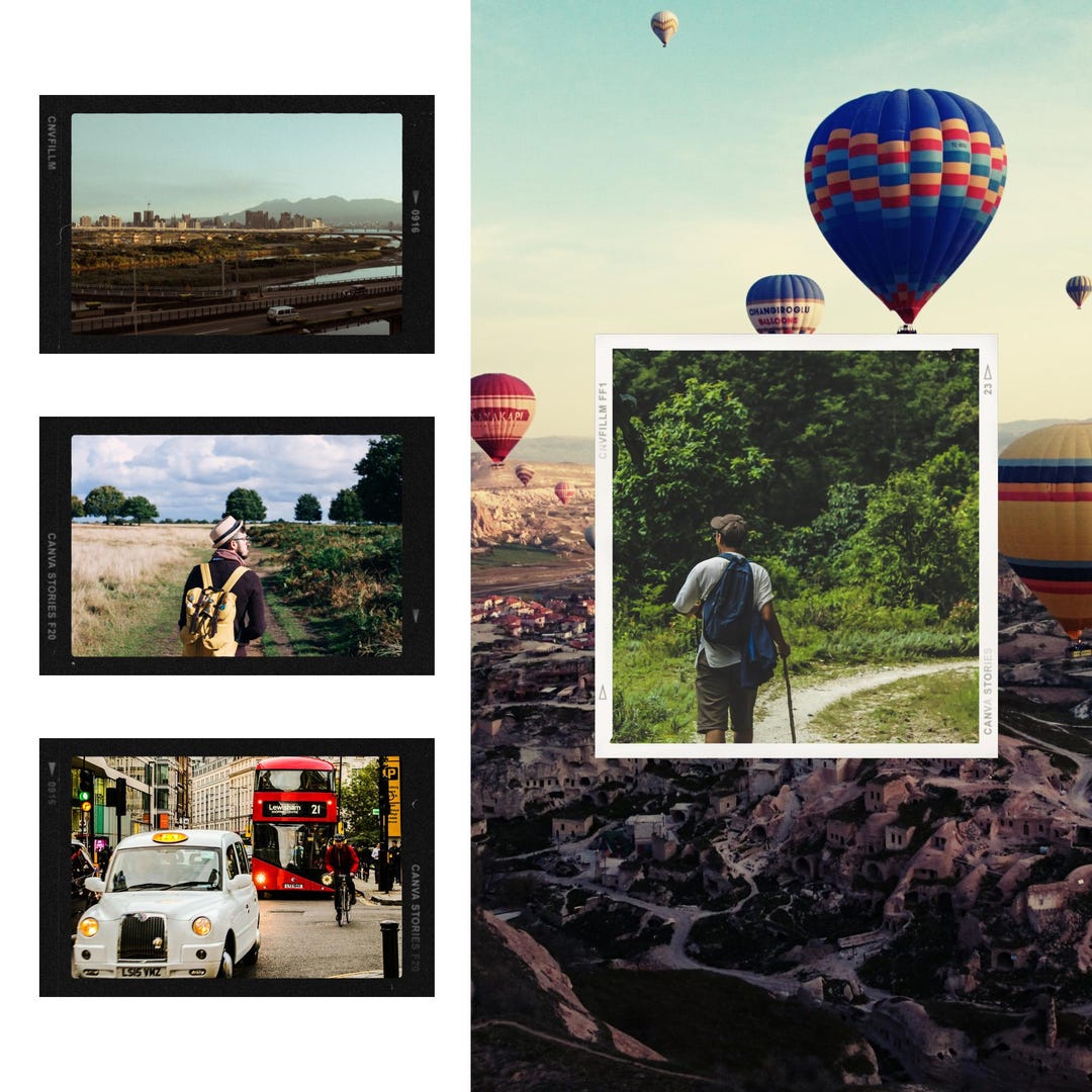 Vintage Retro DIY Photobook Template *digital Download* - Etsy