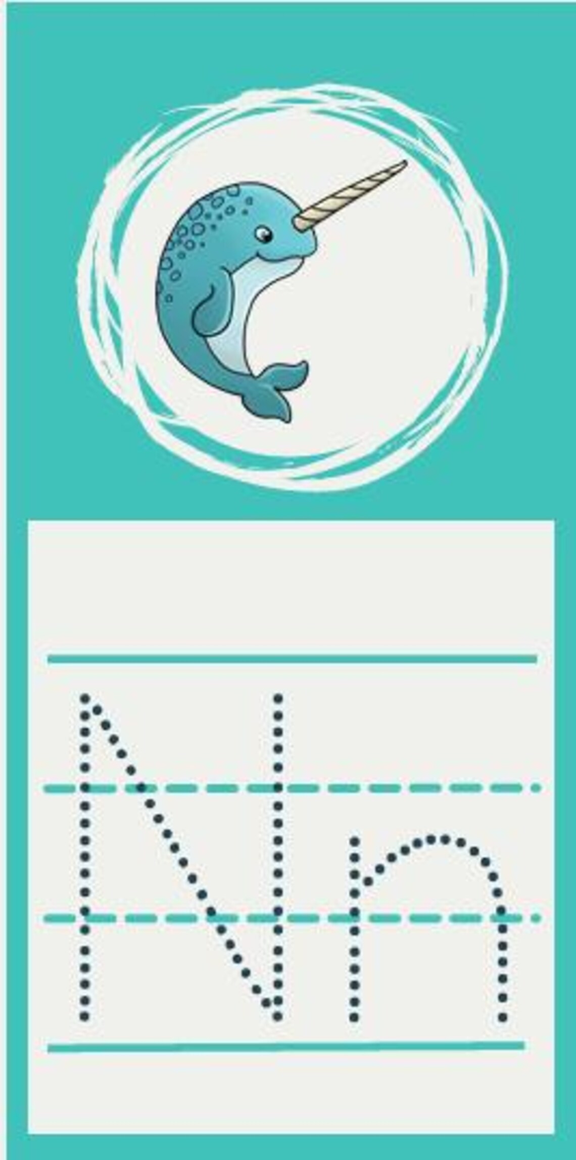 Printable Alphabet Flashcards: Traceable Letters, Handwriting Practice ...