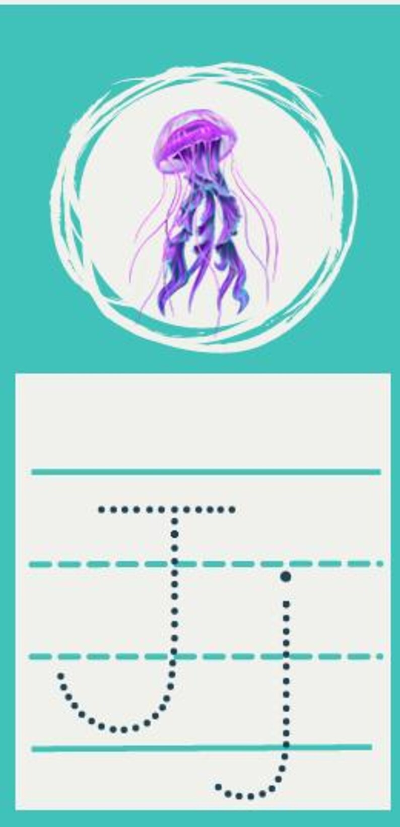 Printable Alphabet Flashcards: Traceable Letters, Handwriting Practice ...