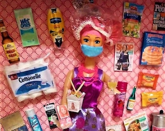 ESSENTIAL EMILY Quarantine Barbie Style Pandemic Nurse Doll Dolls ...