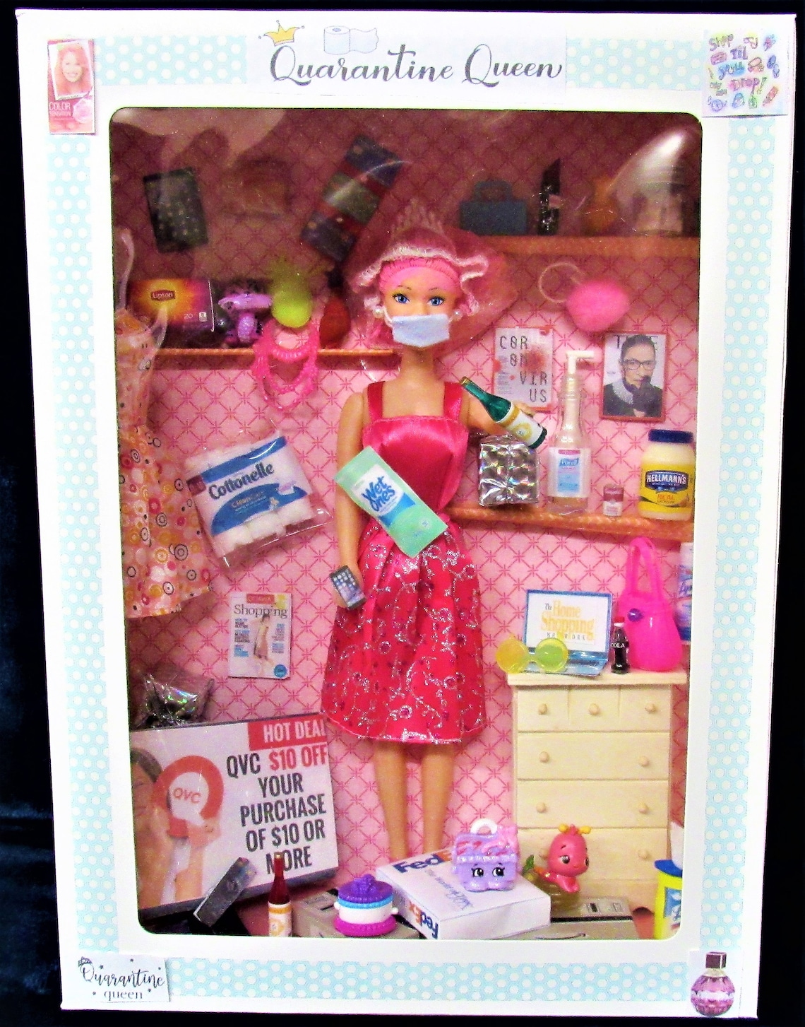 ESSENTIAL EMILY Quarantine Barbie Style Pandemic Nurse Doll Dolls ...