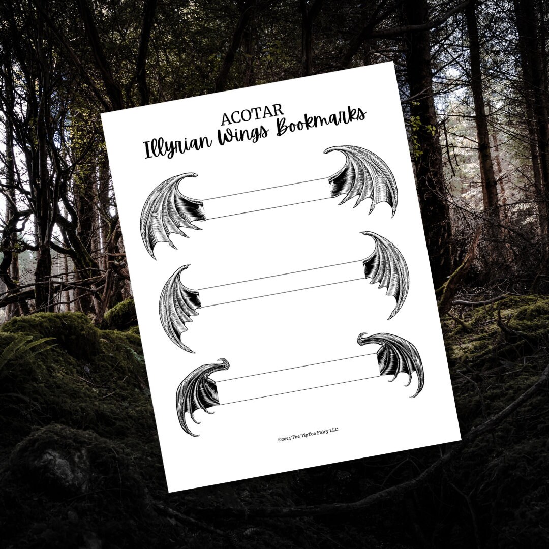 ACOTAR Inspired Party Games | Printable Book Club Game Bundle ...
