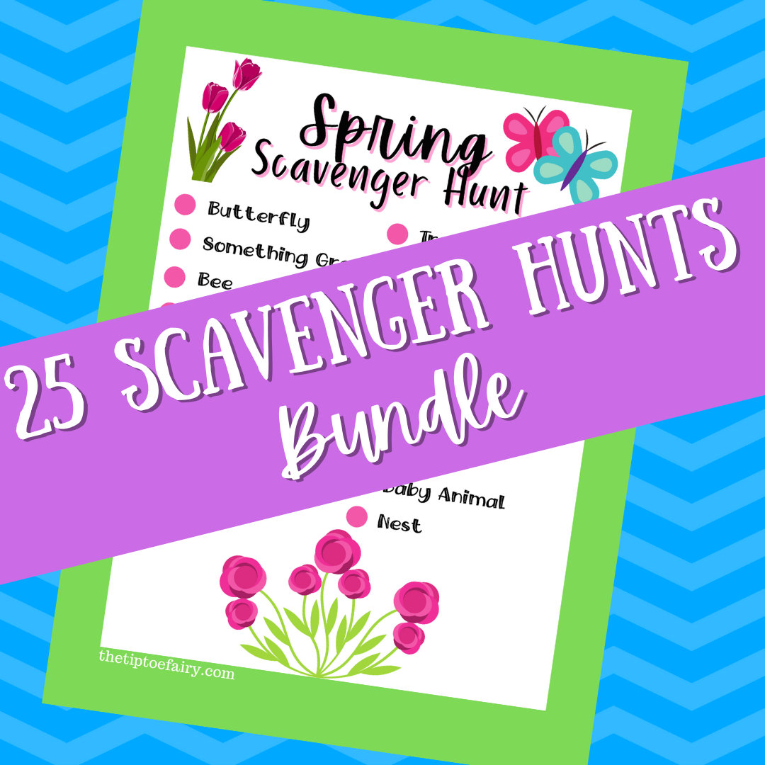 Scavenger Hunt Bundle for Kids - 24 Scavenger Hunts for the Entire Year ...