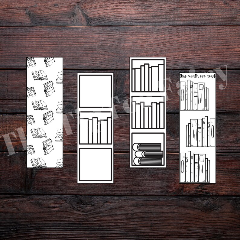 Coloring Printable Reading Tracker Bookmarks | Book Tracker Bookmarks ...