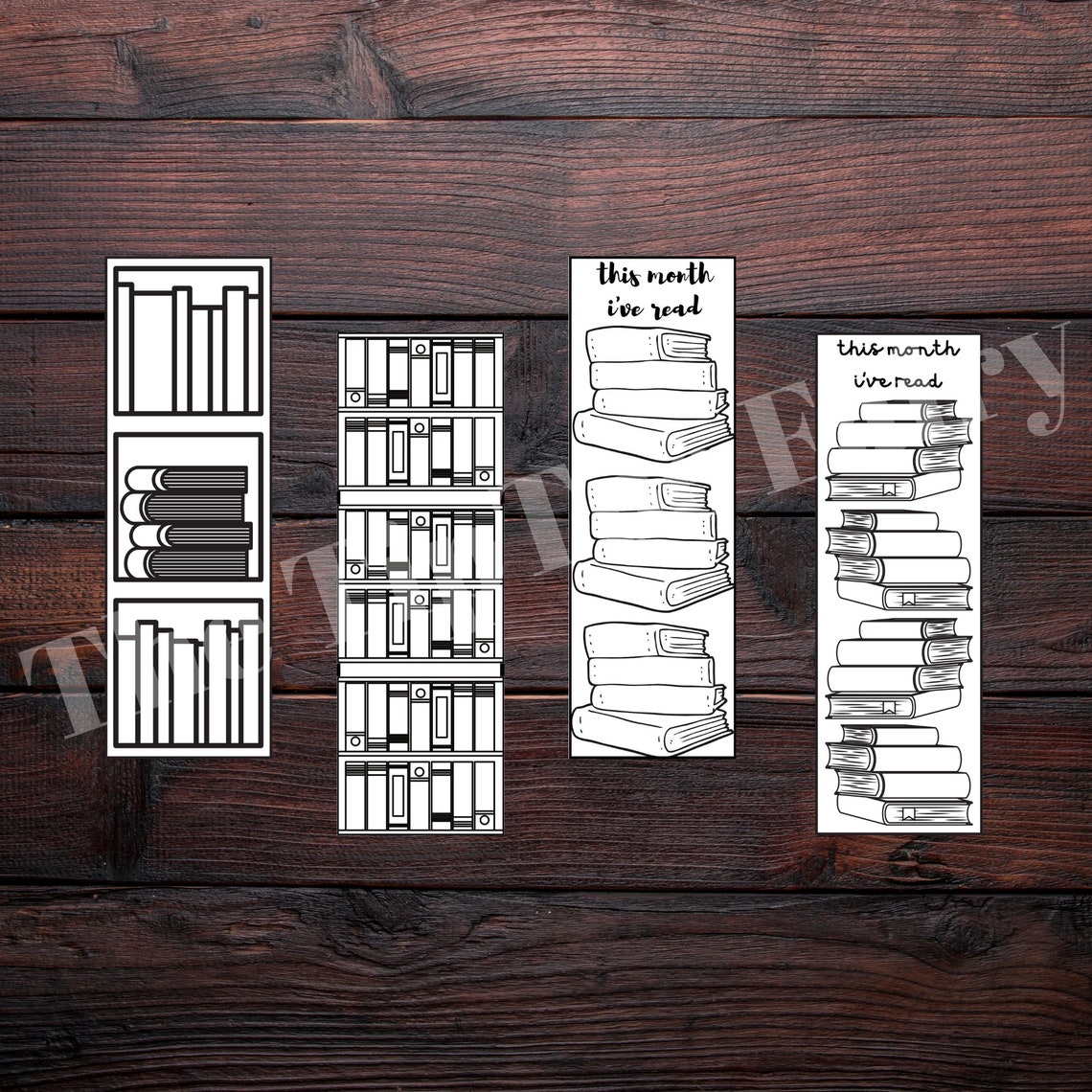Coloring Printable Reading Tracker Bookmarks | Book Tracker Bookmarks ...