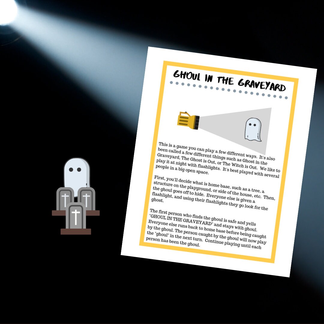 10 Flashlight Games Bundle - Digital Download - PDF - Summer Sleepover ...