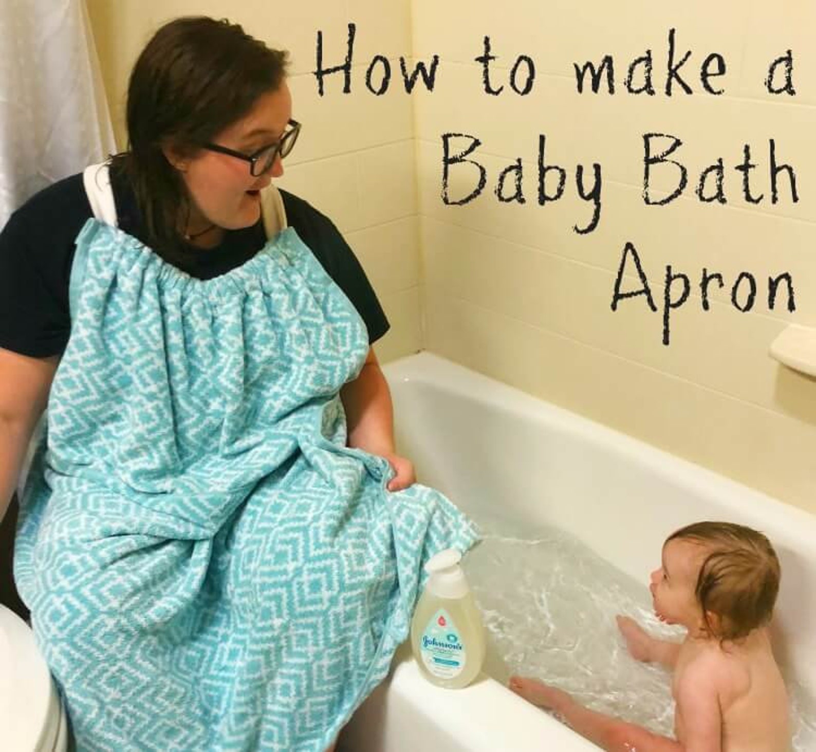 Baby Bath Apron Sewing Pattern - Digital PDF - Etsy