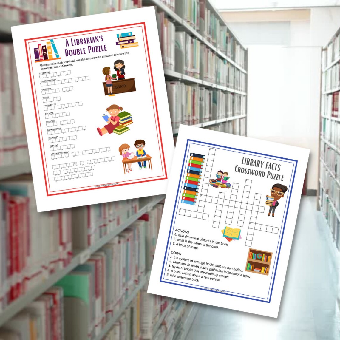 Library Activity Worksheets for Kids | Library Activities, Kids ...