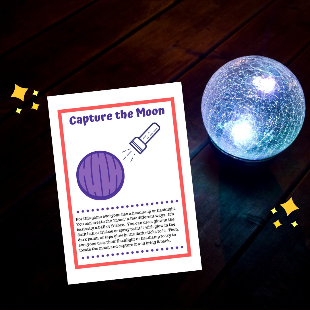 10 Flashlight Games Bundle - Digital Download - PDF - Summer Sleepover ...