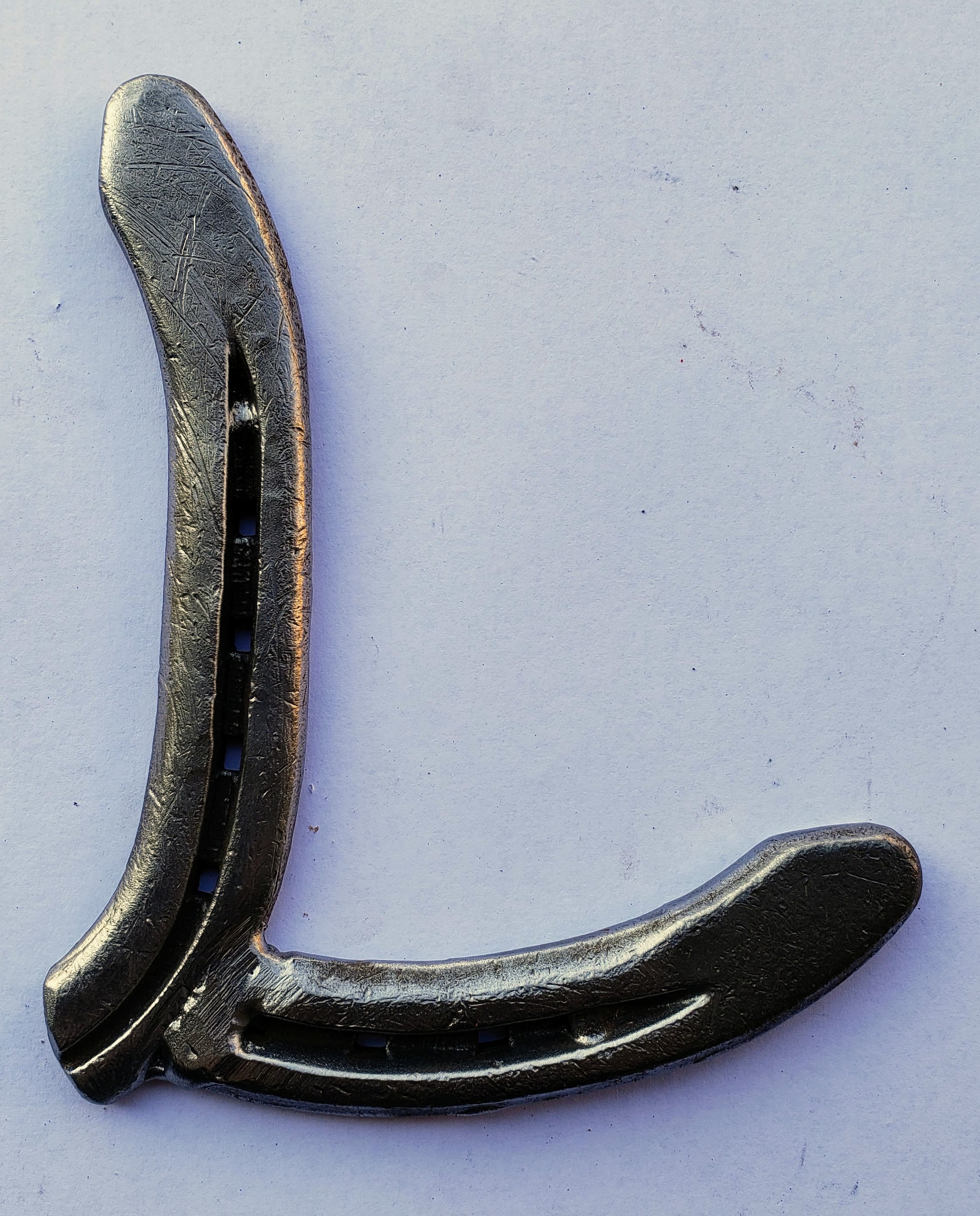 Horseshoe Letter With or Without Hooks - Etsy