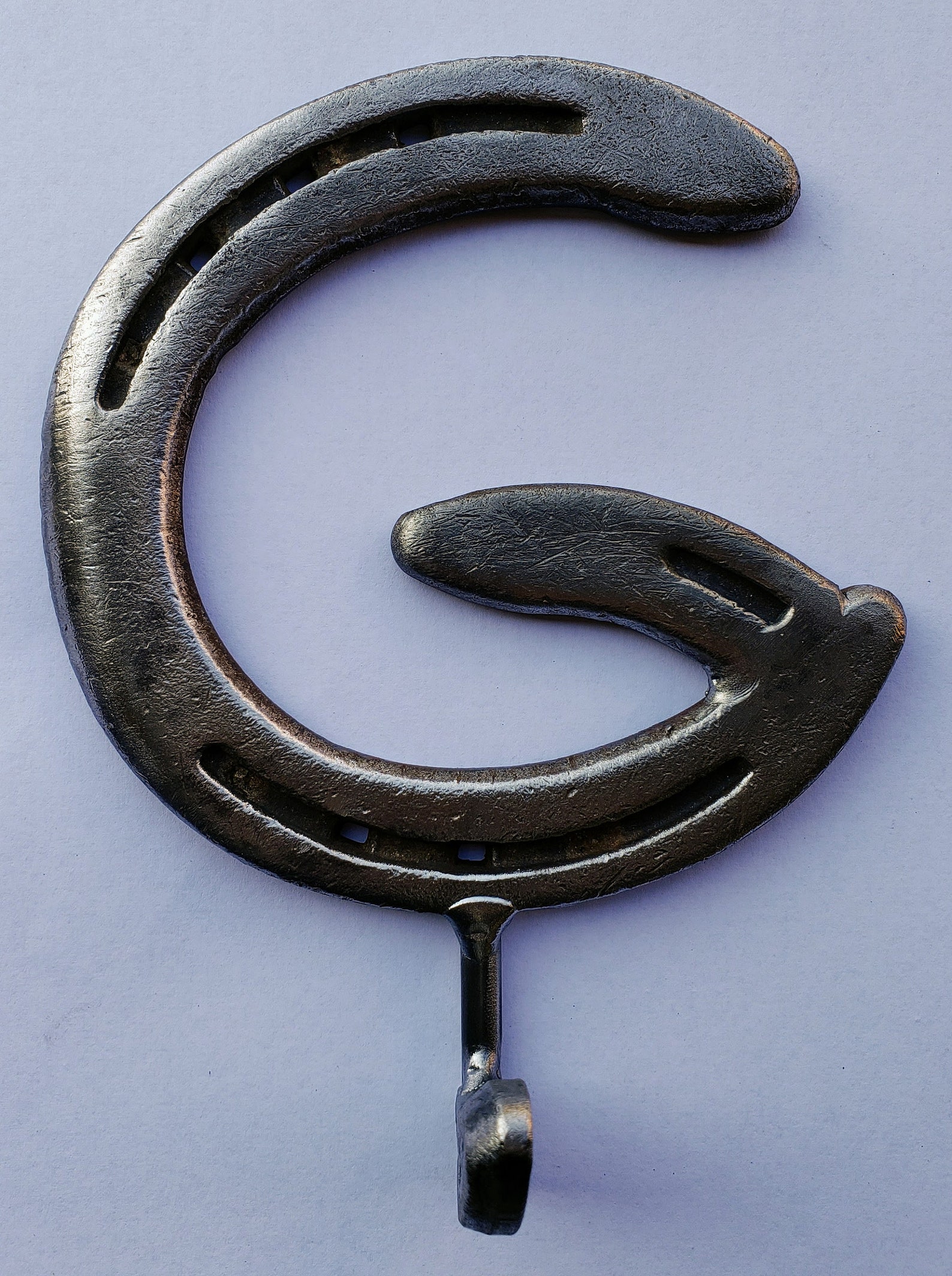 Horseshoe Letter With or Without Hooks - Etsy