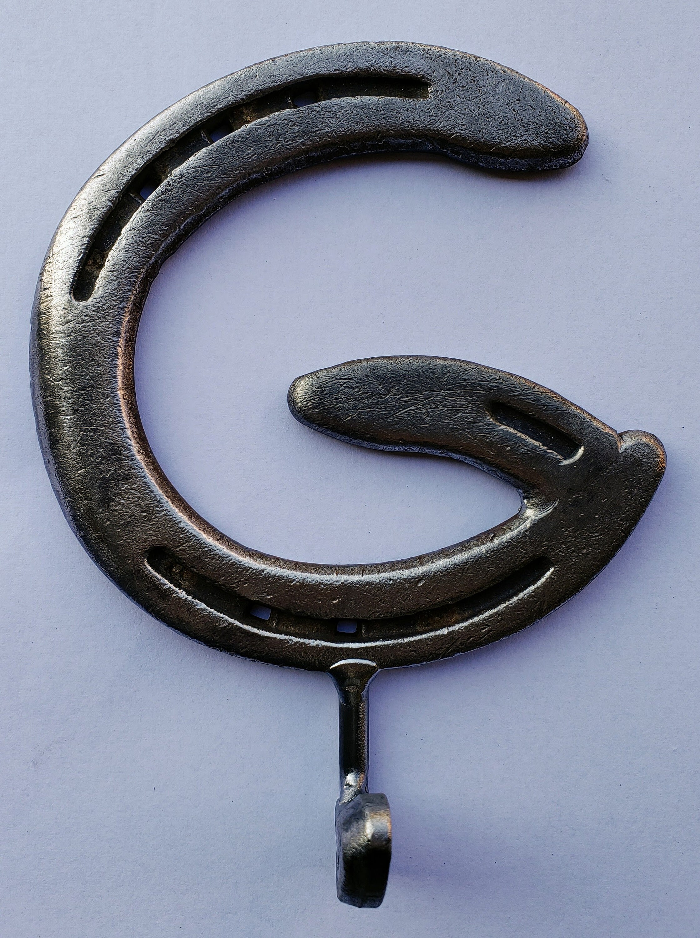 Horseshoe Letter With or Without Hooks - Etsy