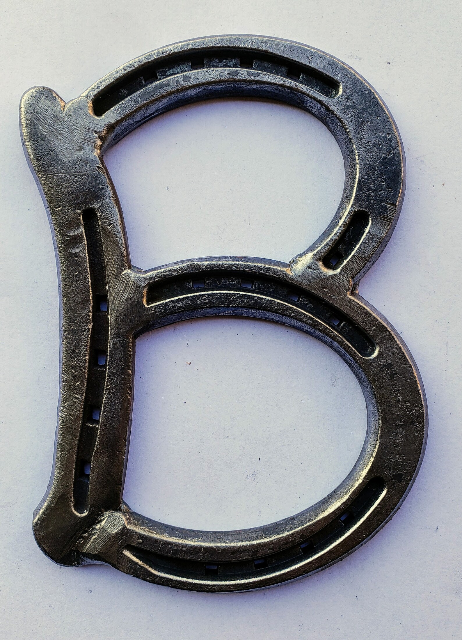 Horseshoe Letter With or Without Hooks - Etsy